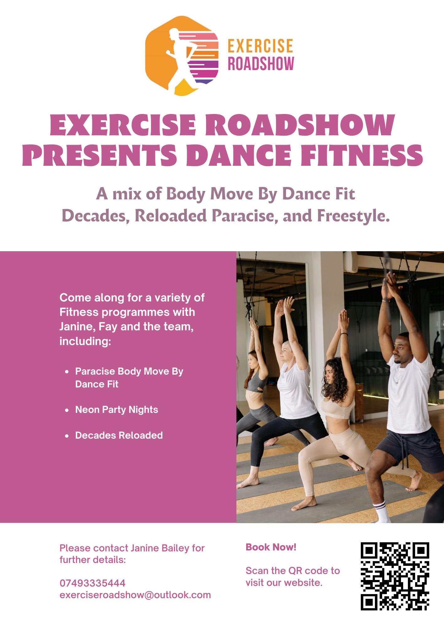 Classes – Exercise Road Show